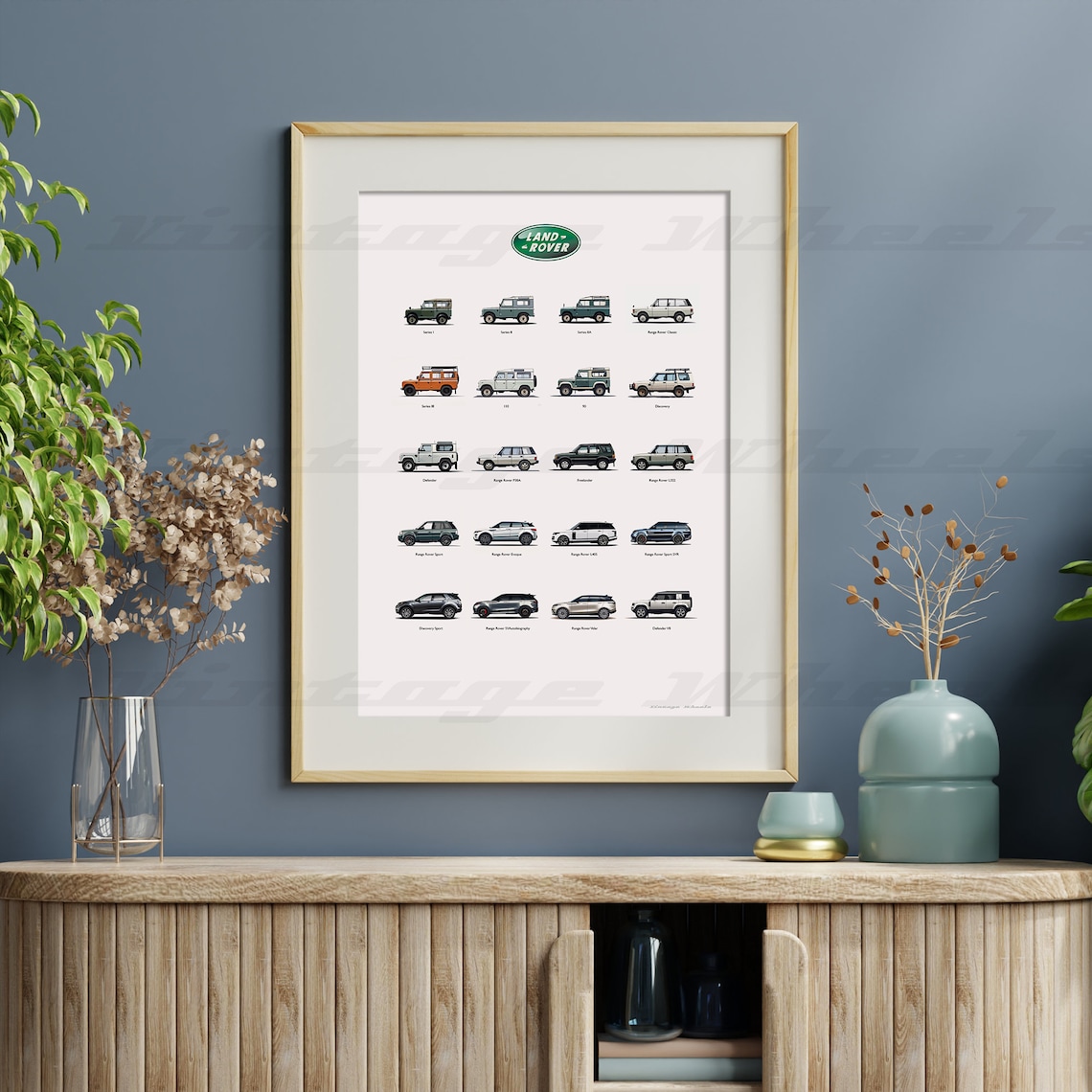 Land Rover Series Poster Defender Discovery Range Rover - Etsy