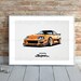 Toyota Supra Jdm Car Poster, Legends Jdm Car, Jdm Car Poster, Gift for ...