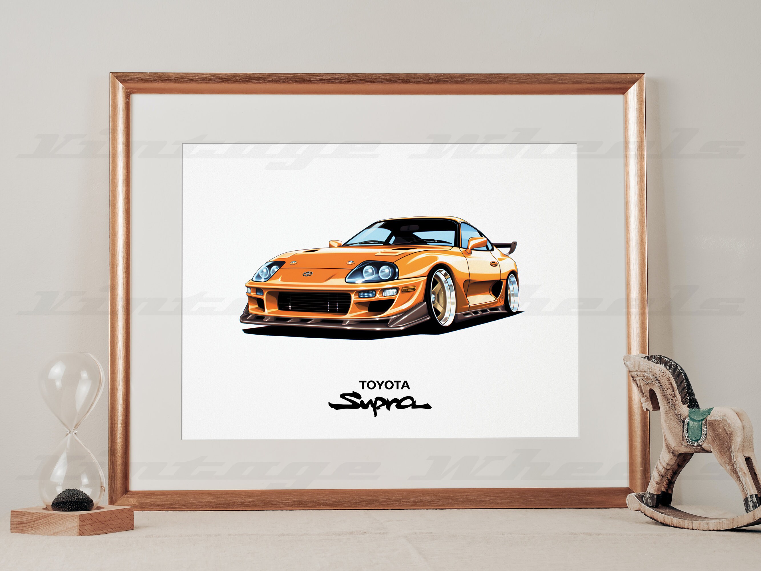 Toyota Supra Jdm Car Poster, Legends Jdm Car, Jdm Car Poster, Gift for ...