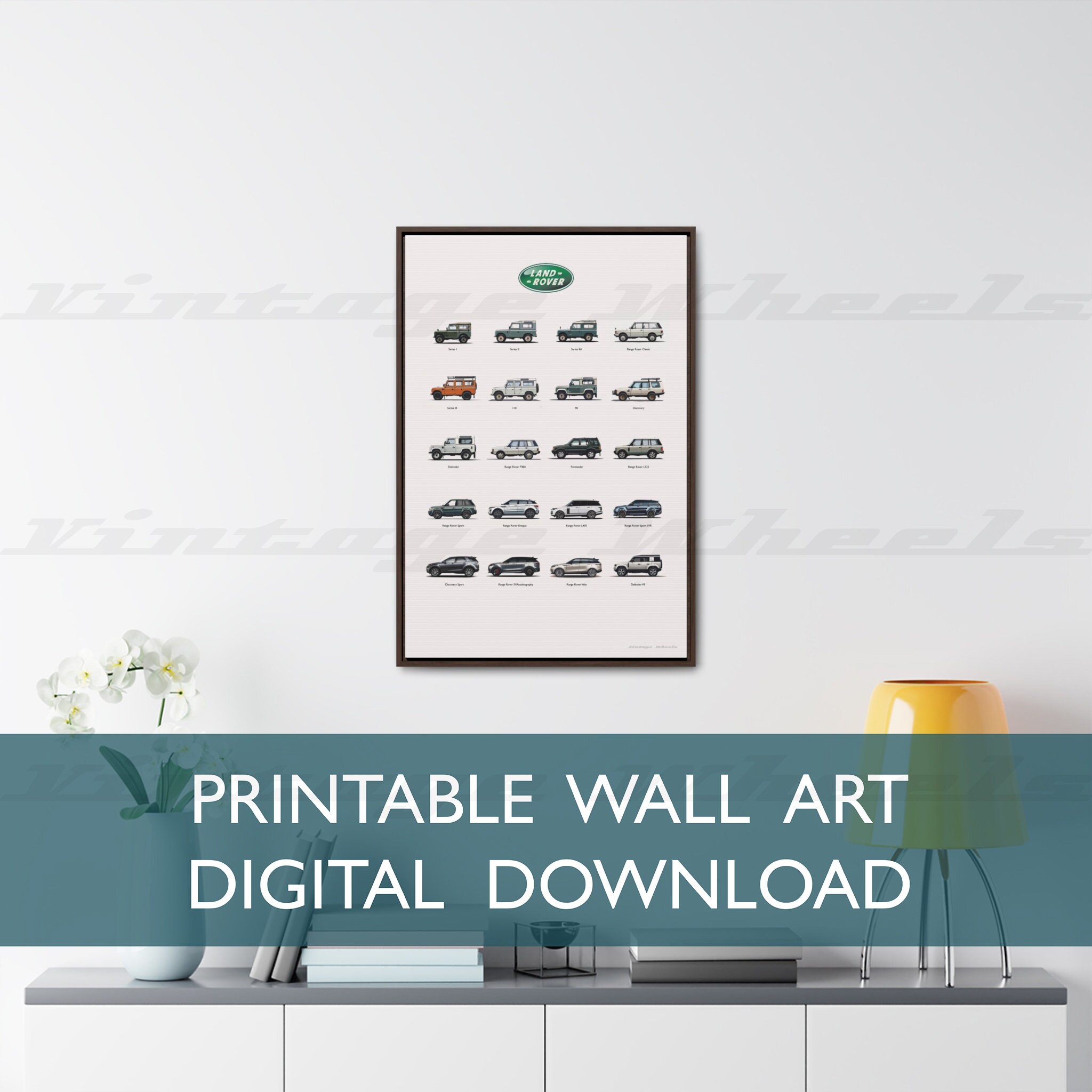 Land Rover Series Poster Defender Discovery Range Rover - Etsy