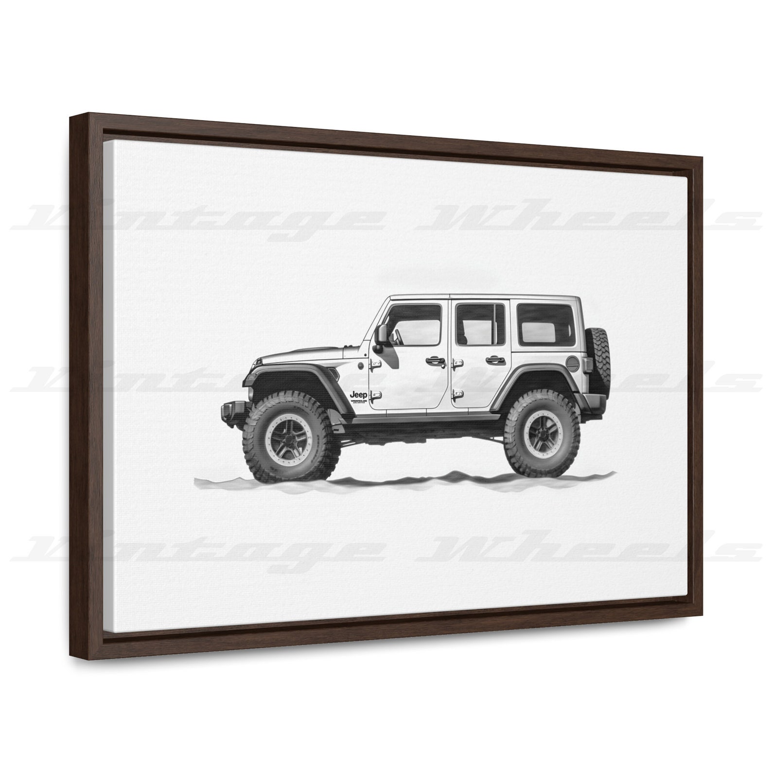 Jeep Wrangler Poster, Vintage Car Poster,wall Art,gift for Boy,boy's ...