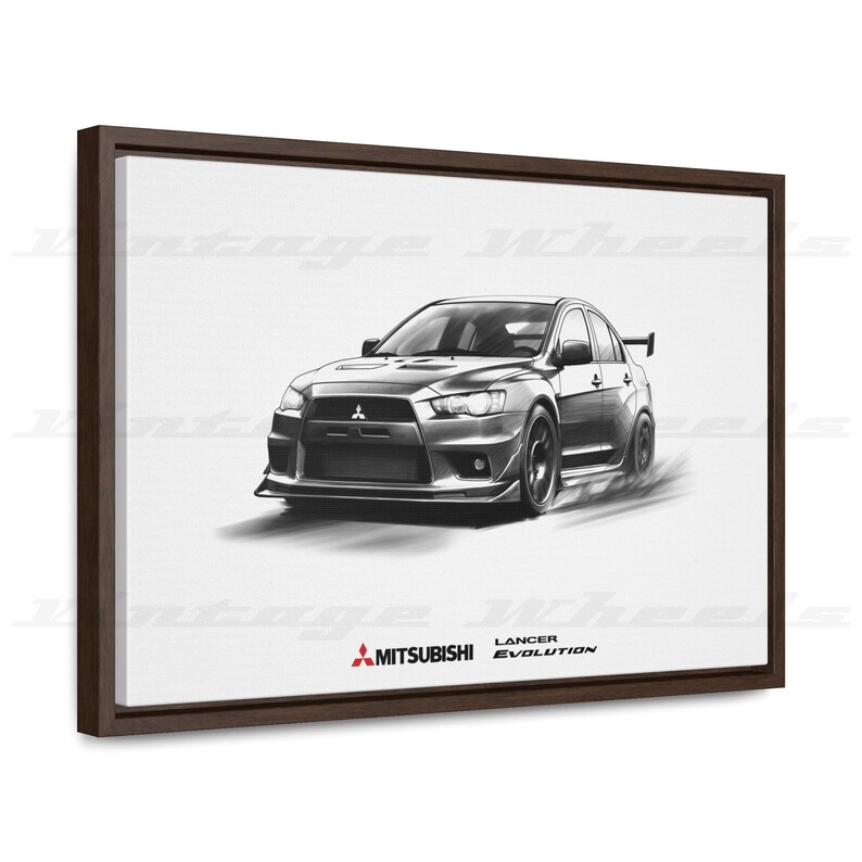 Mitsubishi Lancer Evolution Car Poster, Legends Jdm Car Poster, Jdm Car ...
