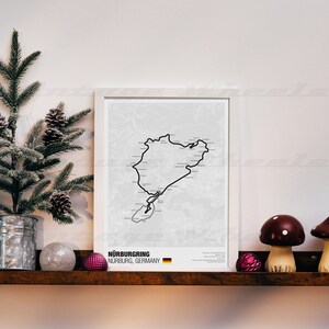 Nürburgring Poster, Formula One Poster, Melbourne Grand Prix Circuit ...