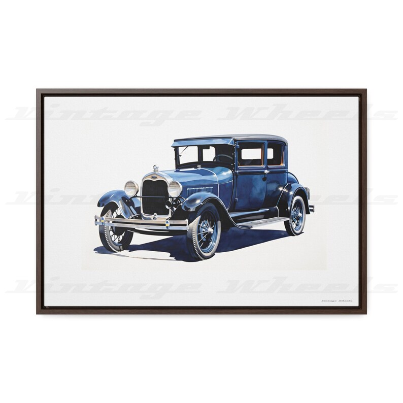 Ford Model A 1927 Poster, Classic Cars, Gift for Him, Gift for Car ...