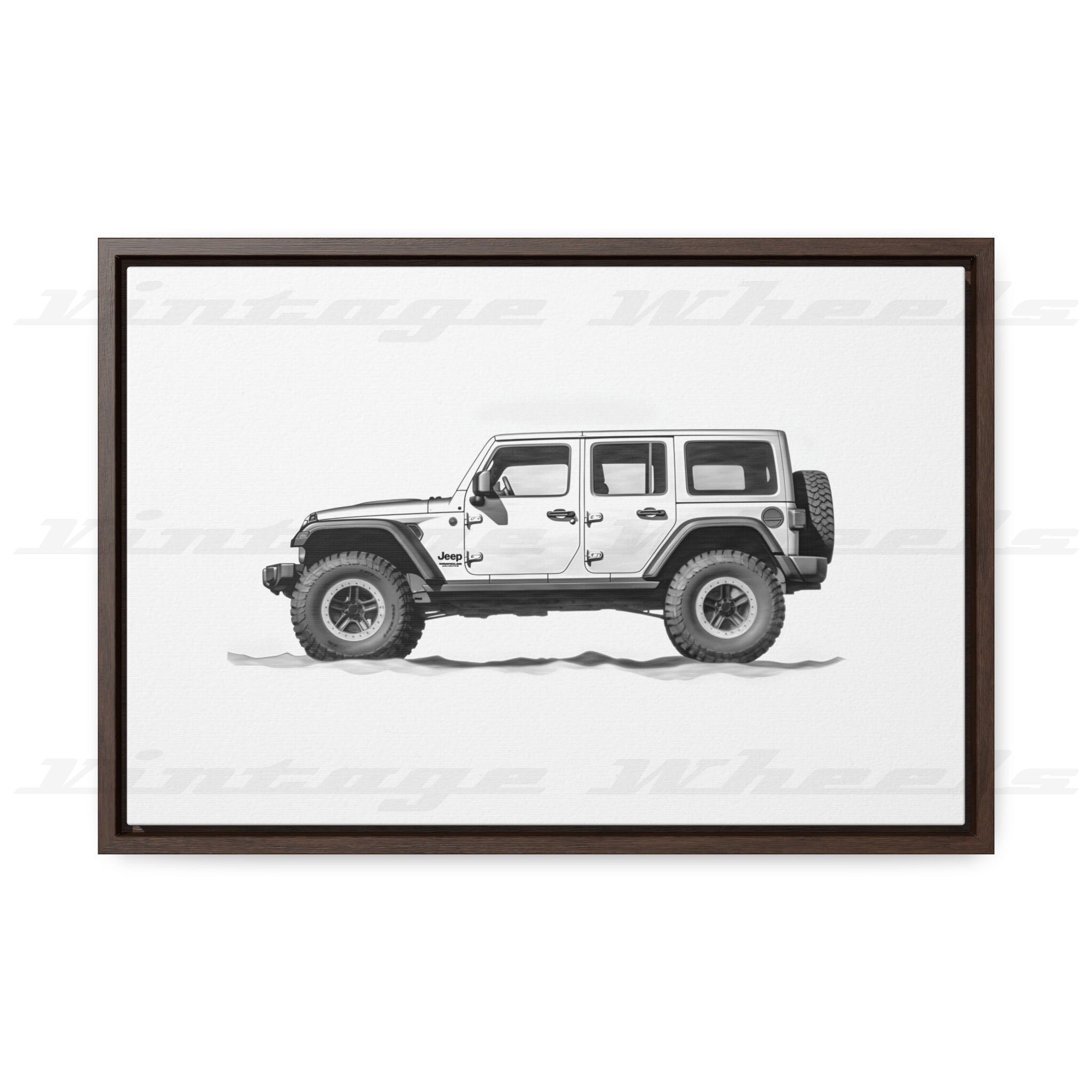 Jeep Wrangler Poster, Vintage Car Poster,wall Art,gift for Boy,boy's ...