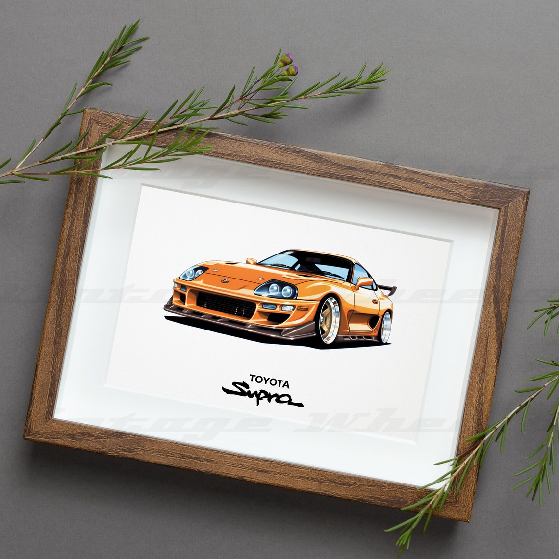 Toyota Supra Jdm Car Poster, Legends Jdm Car, Jdm Car Poster, Gift for ...