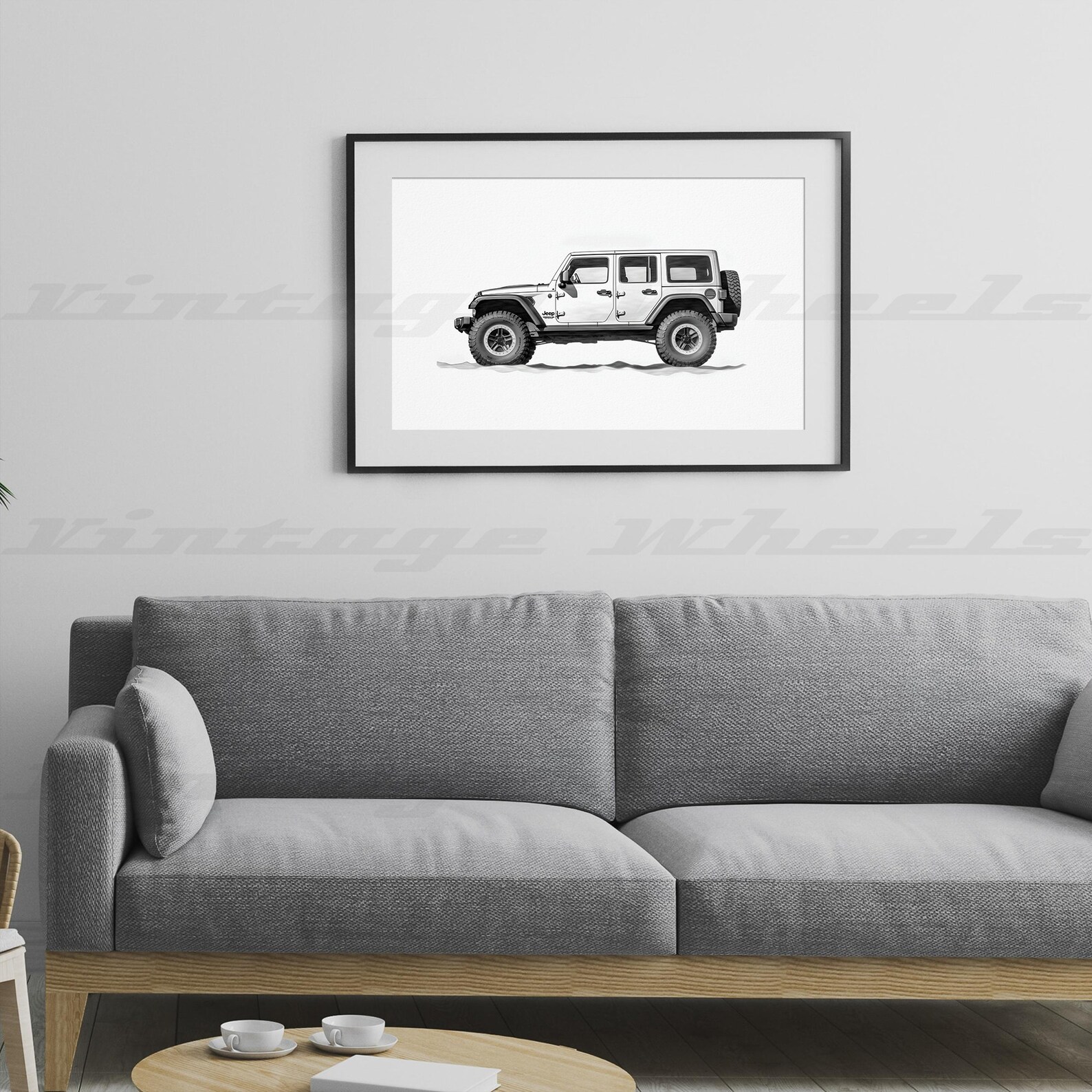 Jeep Wrangler Poster, Vintage Car Poster,wall Art,gift for Boy,boy's ...