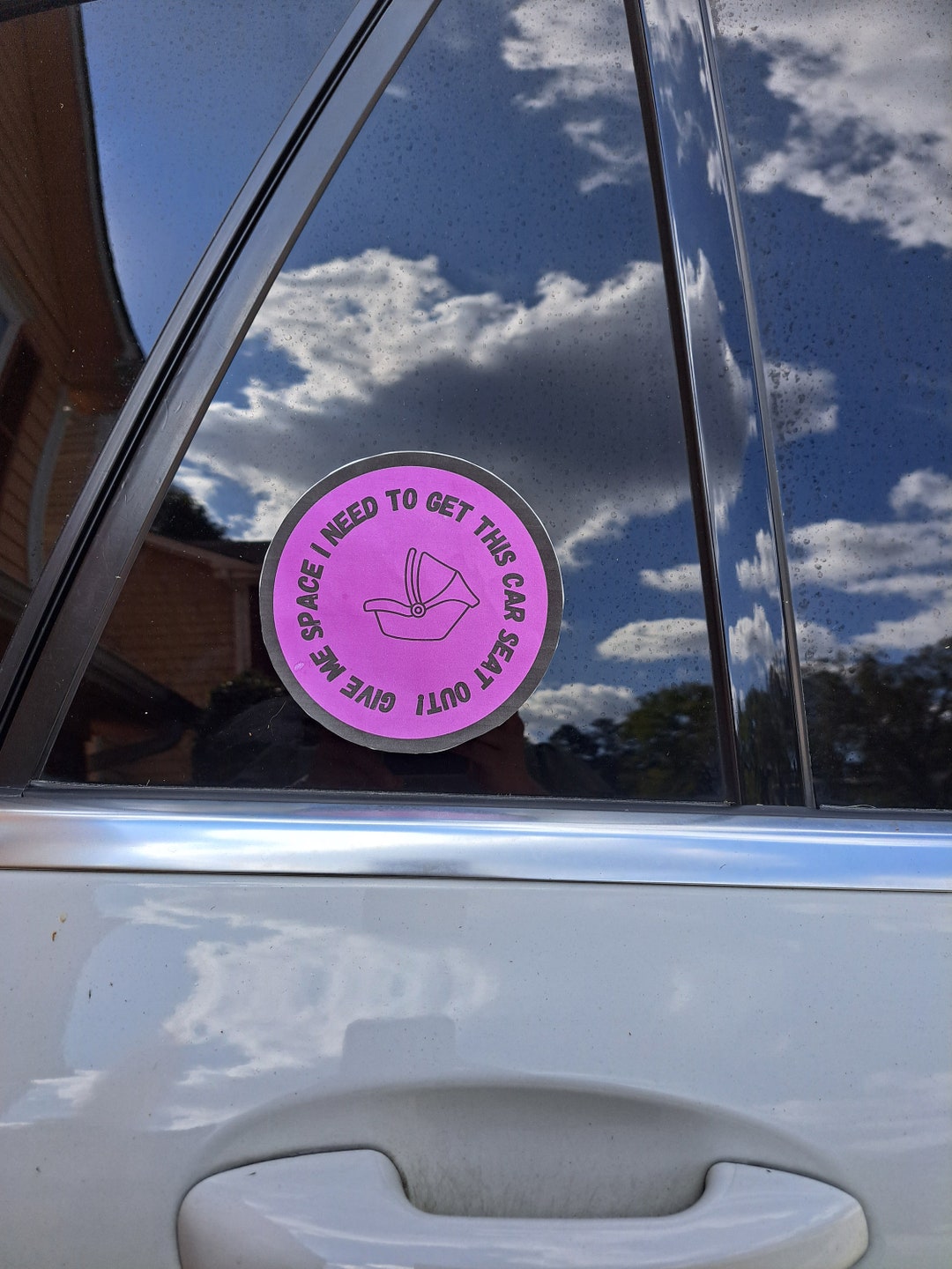 Baby Car Door Sign - Etsy