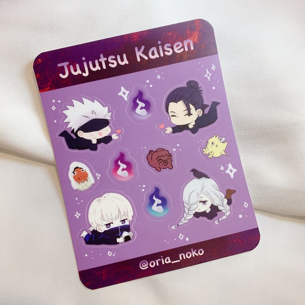 Jujutsu Kaisen Gojo Chibi Sticker - Etsy