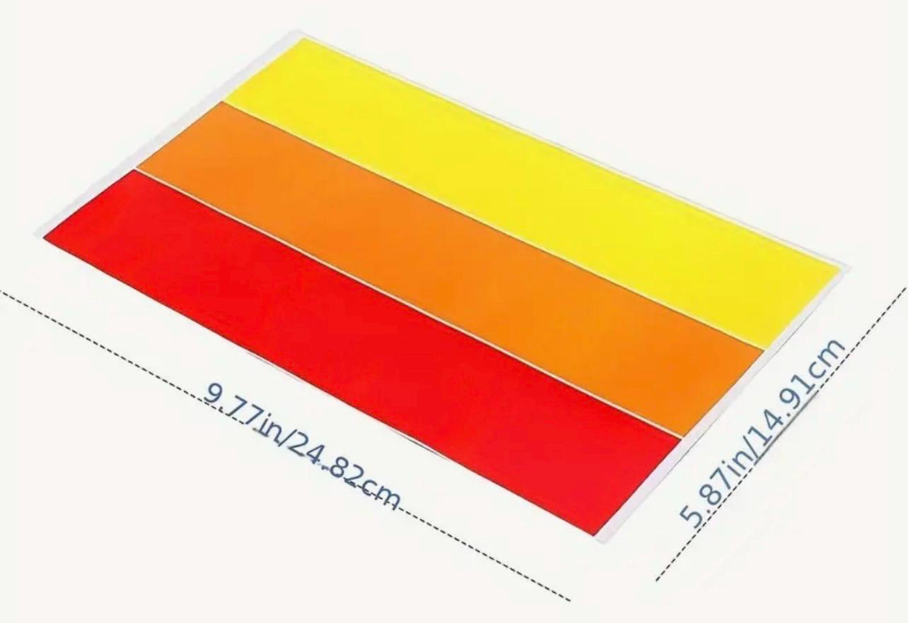 Vintage Toyota Inspired Tri-color Stripe Decal for Cars - Versatile ...