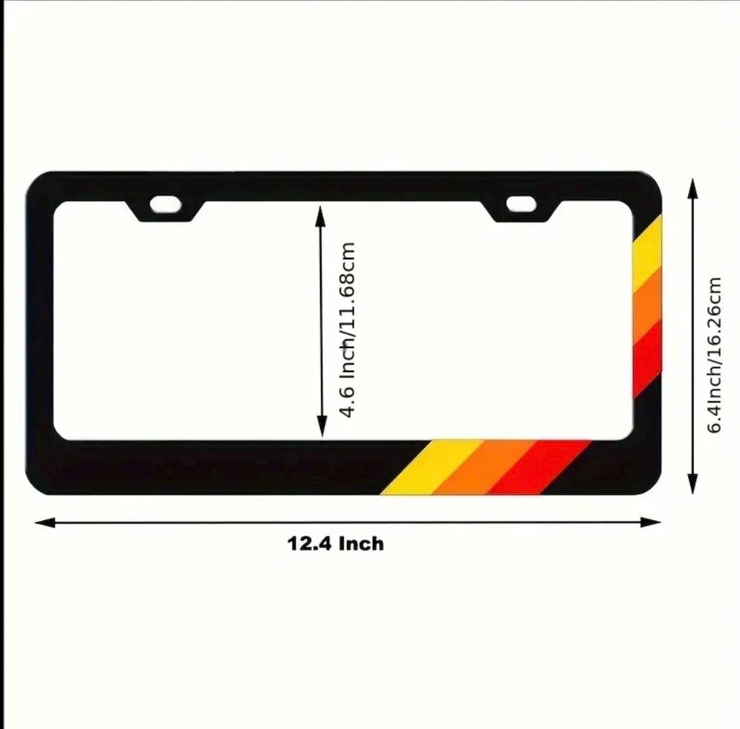 Vintage Toyota Stainless Steel Metal License Plate Frame. 1pc - Etsy