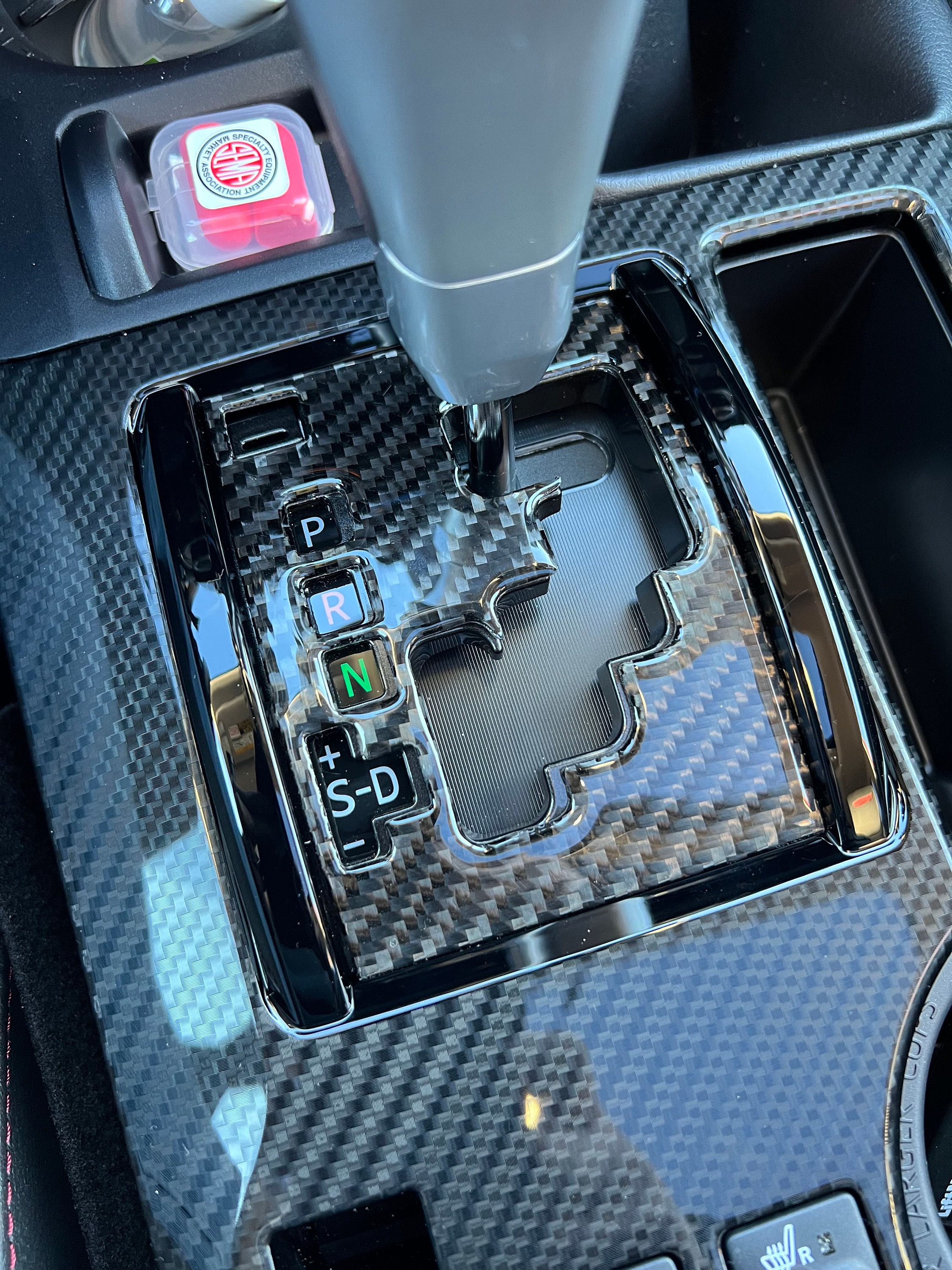 Toyota 4runner Gear Shift Decoration Cover for 4runner 2010-2024 Carbon ...