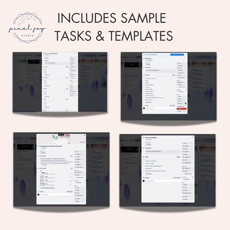 Trello Board Template: TO DO LIST / Work to Do Small Business Board ...