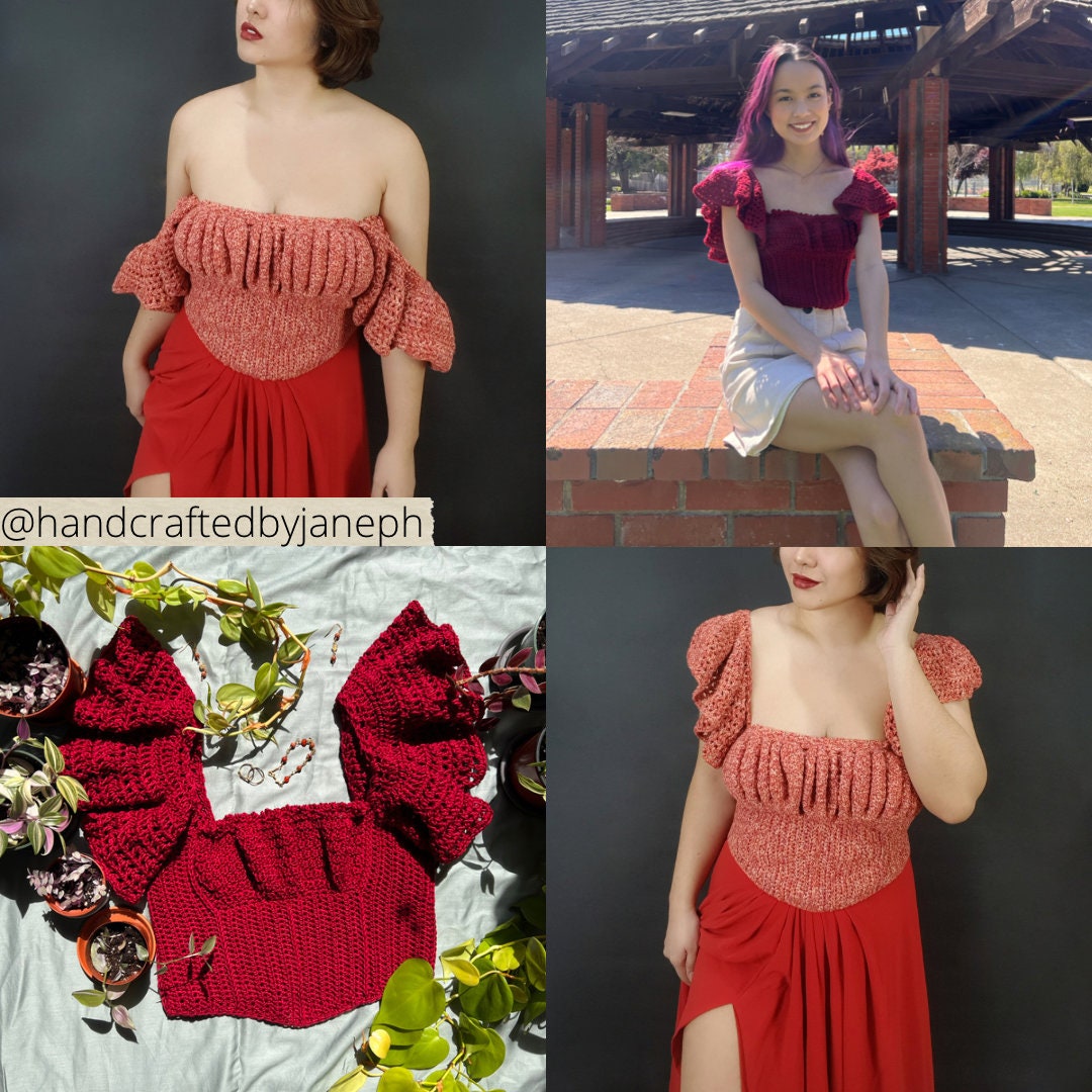 Aries Crochet Corset PATTERN (DIGITAL PDF) - Etsy