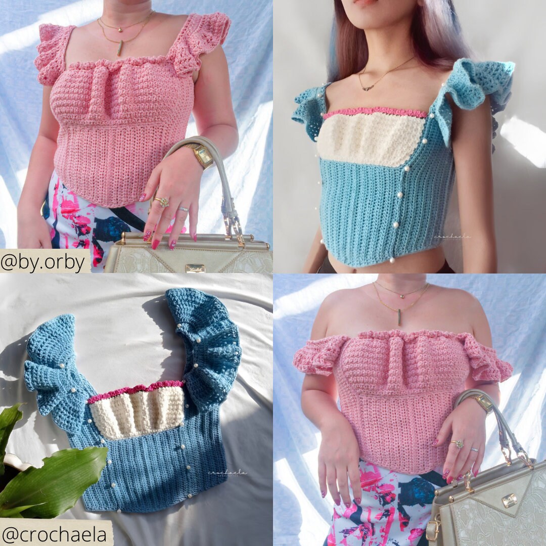 Aries Crochet Corset PATTERN (DIGITAL PDF) - Etsy