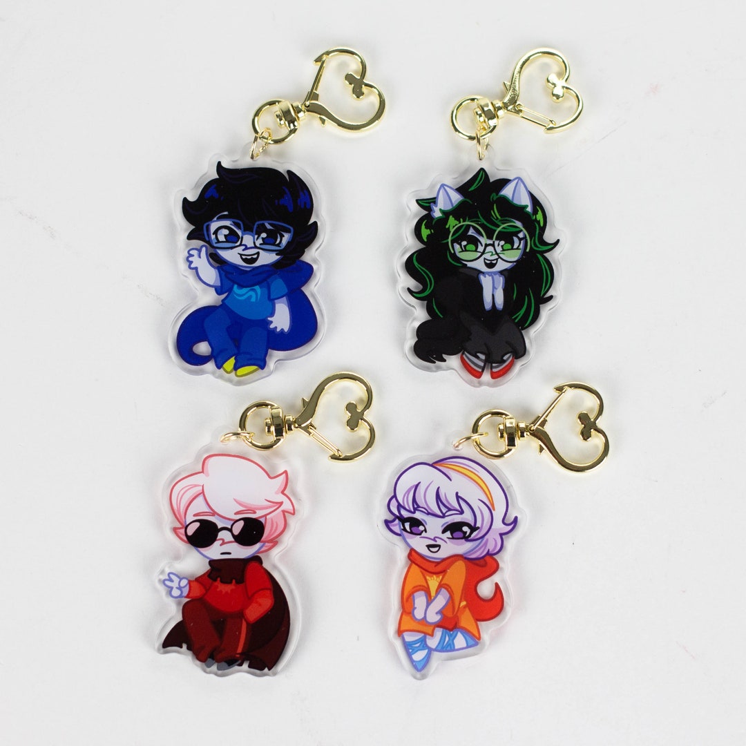 LAST RESTOCK - Homestuck - Beta Kids Acrylic Keychains / Charms - 2.5 ...
