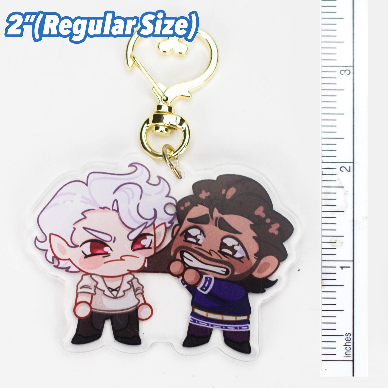 Baldurs Gate 3 - Astarion & Gale (bloodweave) Keychain / Charm - Etsy