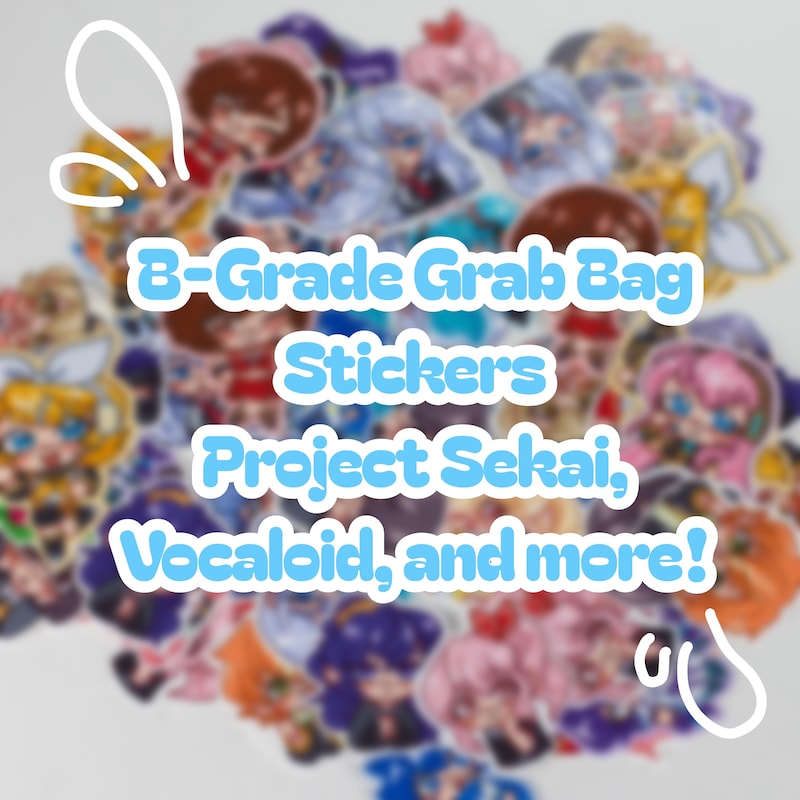 Pjsk Stickers - Etsy