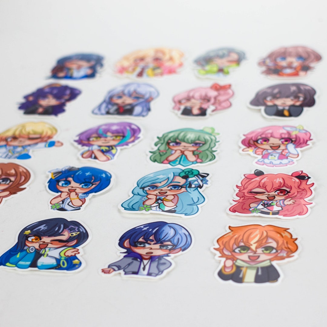 Project Sekai/colorful Stage - Stamp Inspired Vinyl Die-cut Stickers ...