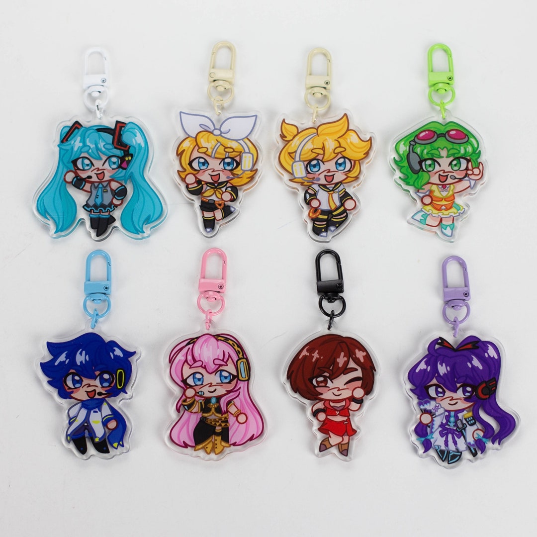 Vocaloid - Acrylic Keychains / Charms - 2.5” - Etsy