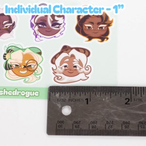 Cookie Run Kingdom Character Sticker Sheet 6 - Etsy