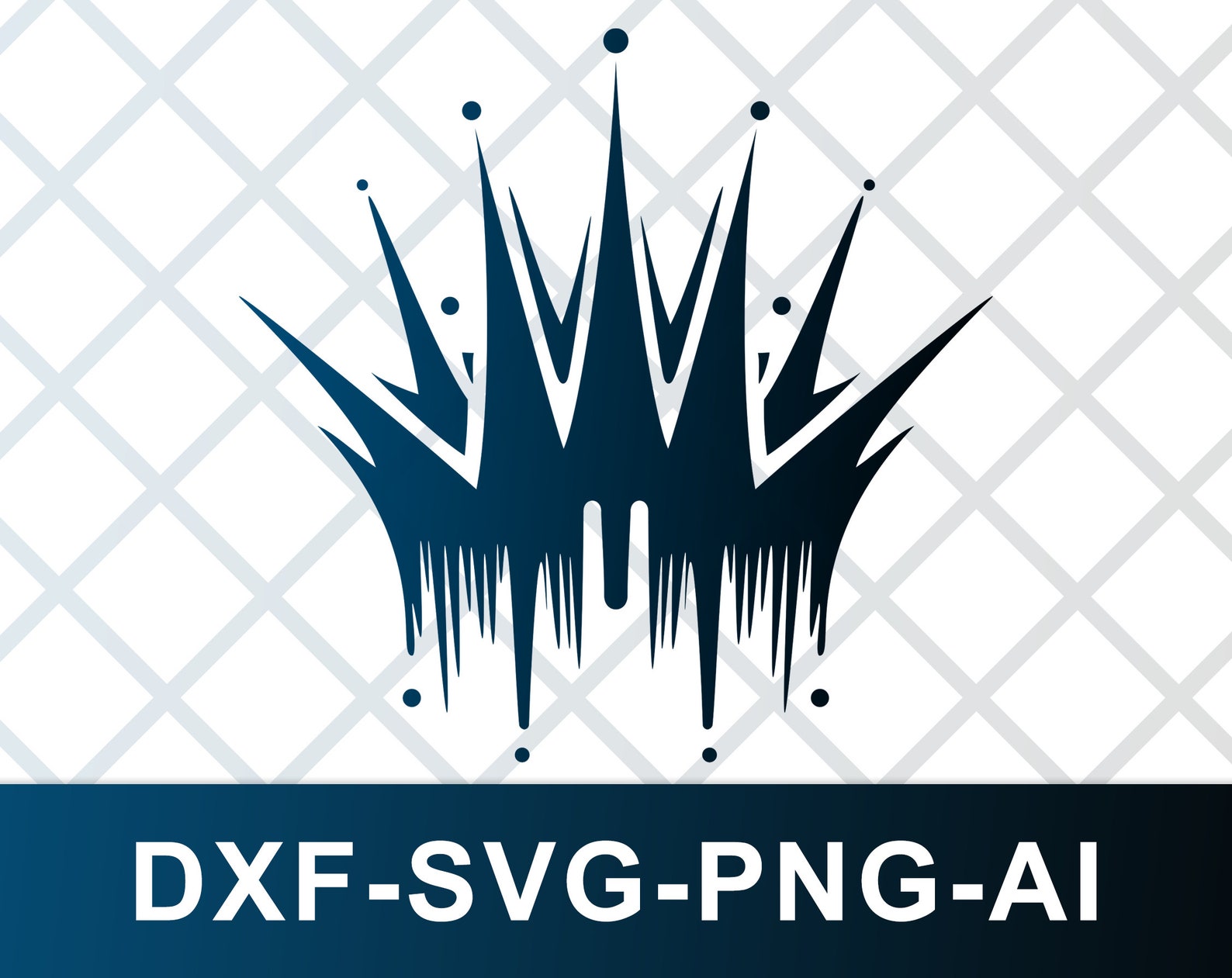 Crown SVG DXF PNG Crowns Clipart - Etsy