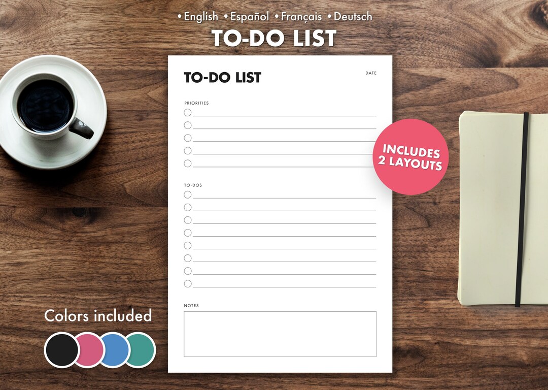 TO DO LIST Printable - Etsy