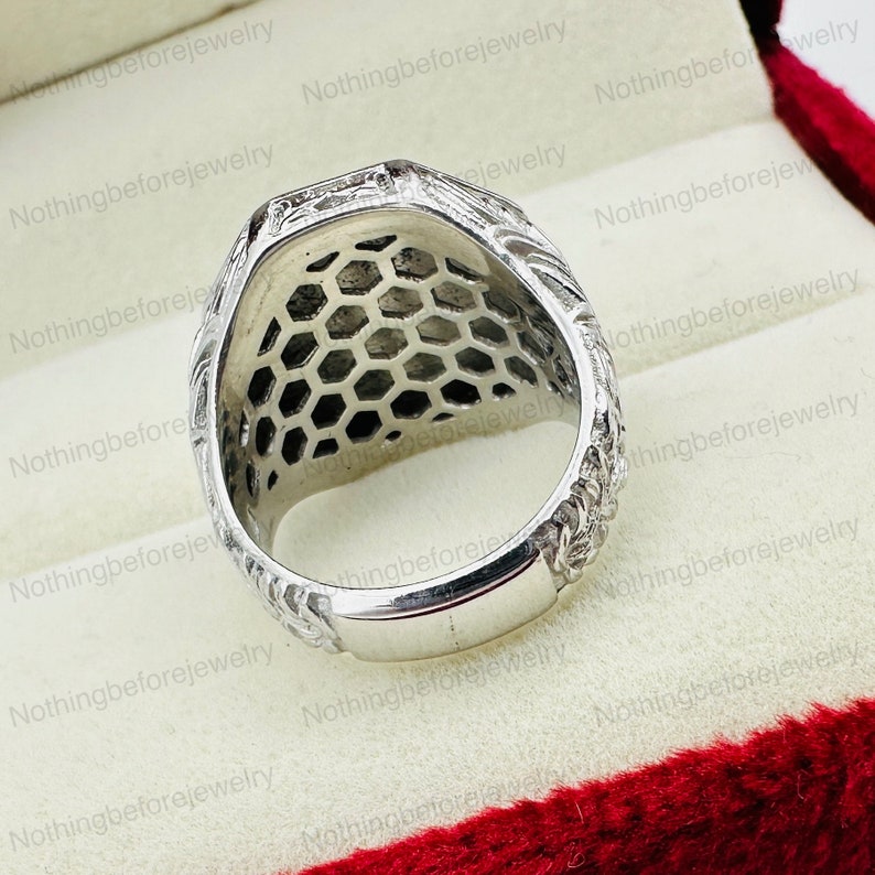 Daenerys Targaryen Dragon Signet Ring, Engraved Game of Thrones Ring in ...