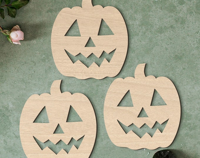 Jack O Lantern Cutouts Laser Die Cut Bulk Wholesale DIY Crafter Kids ...