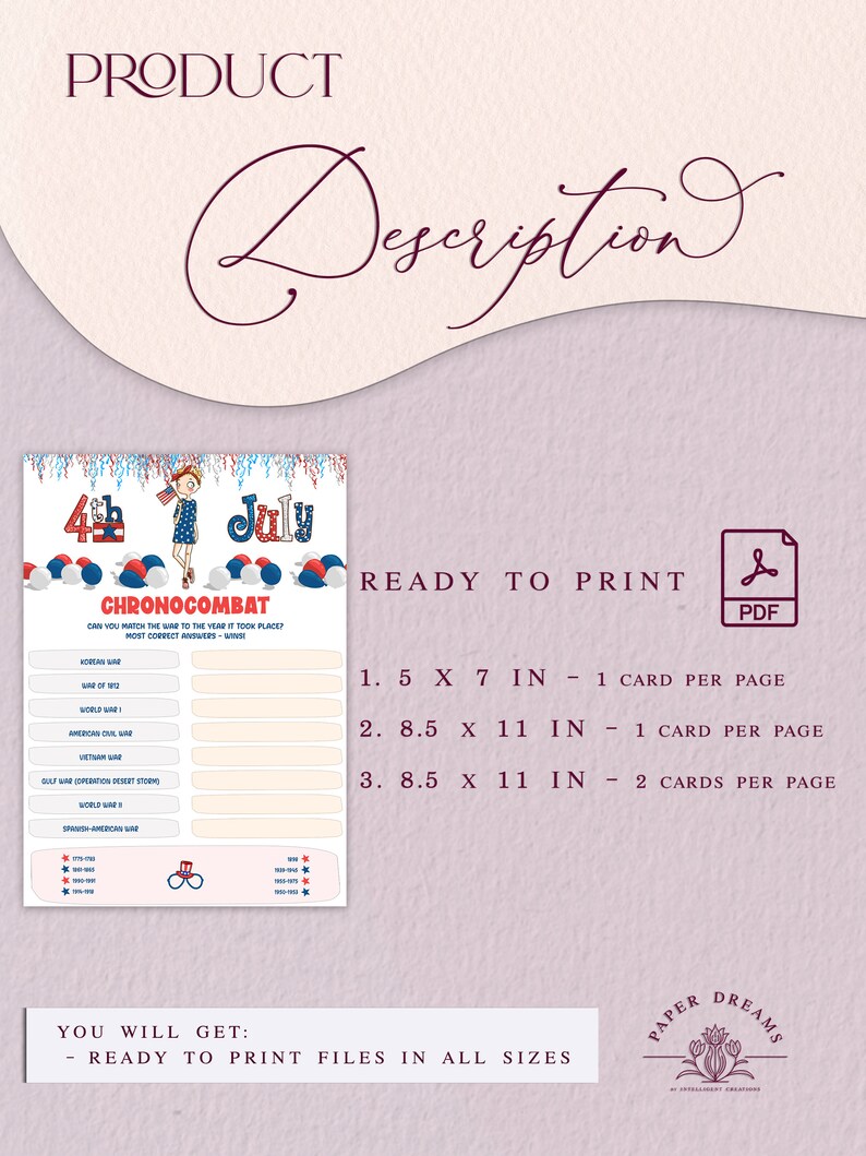 4th of July Trivia Questions, July 4th US Wars Trivia Game for Adults ...