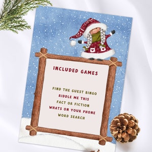 Printable Christmas Party Games - Christmas Trivia, Jingle and Mingle ...