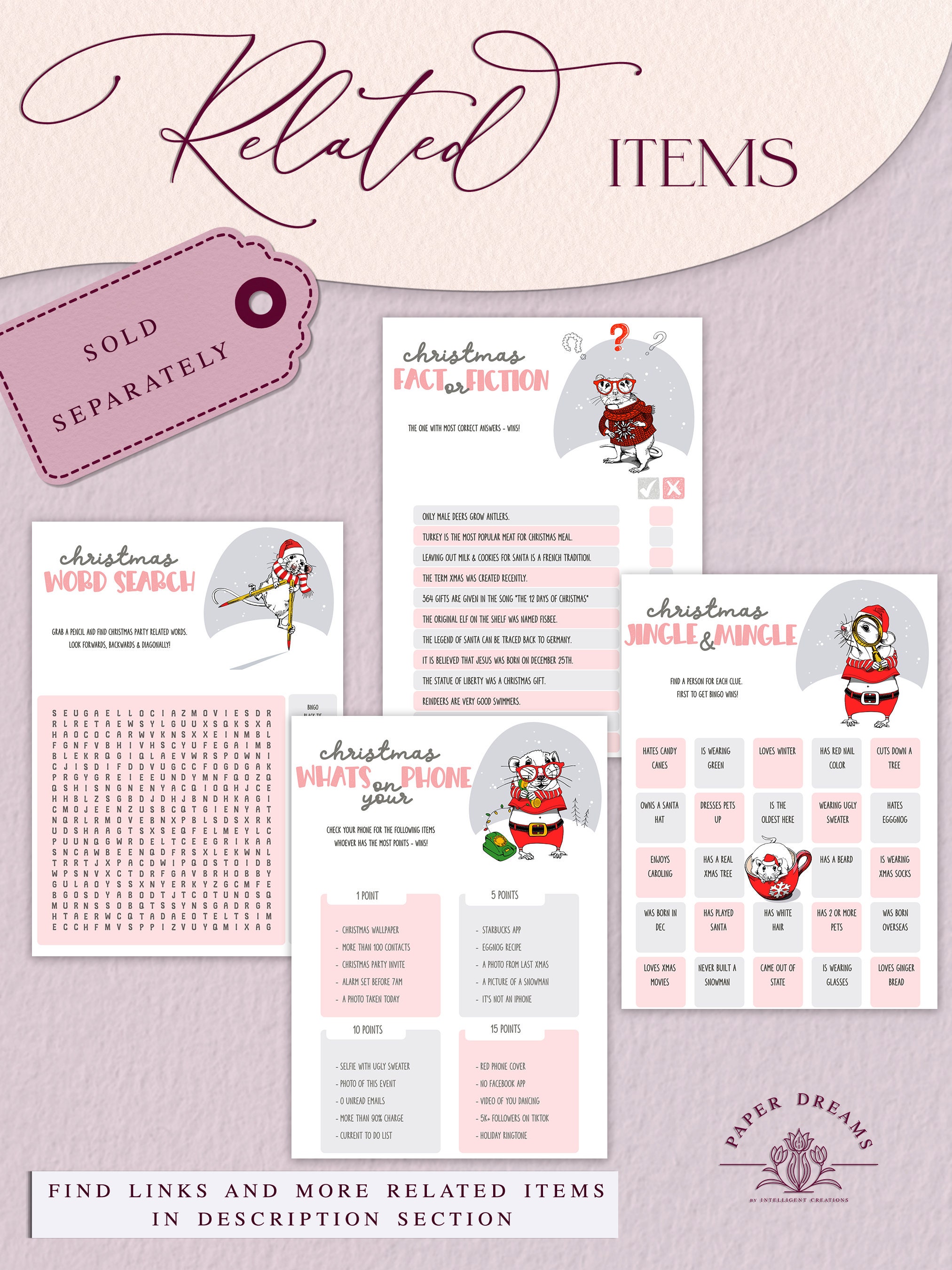 Cristmas Riddles Game With Answers, Christmas Riddle Me This,family ...