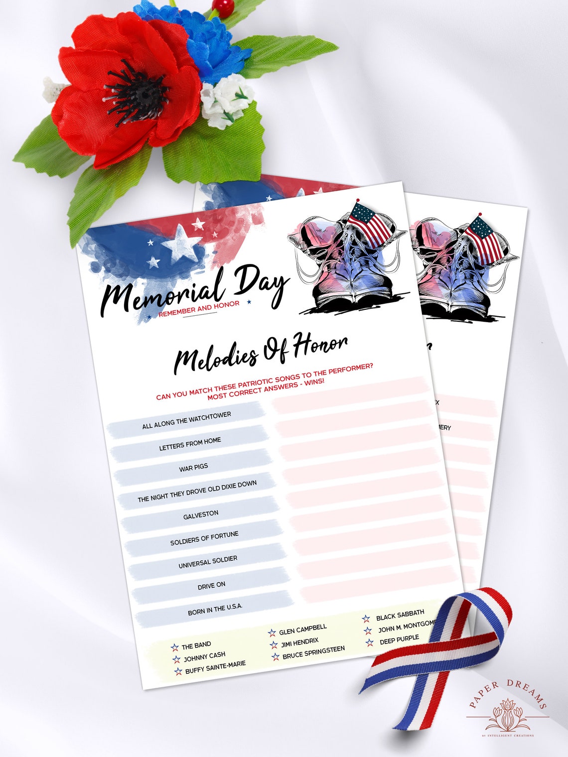 US Memorial Day Trivia Questions,memorial Day Trivia Game for Adults ...