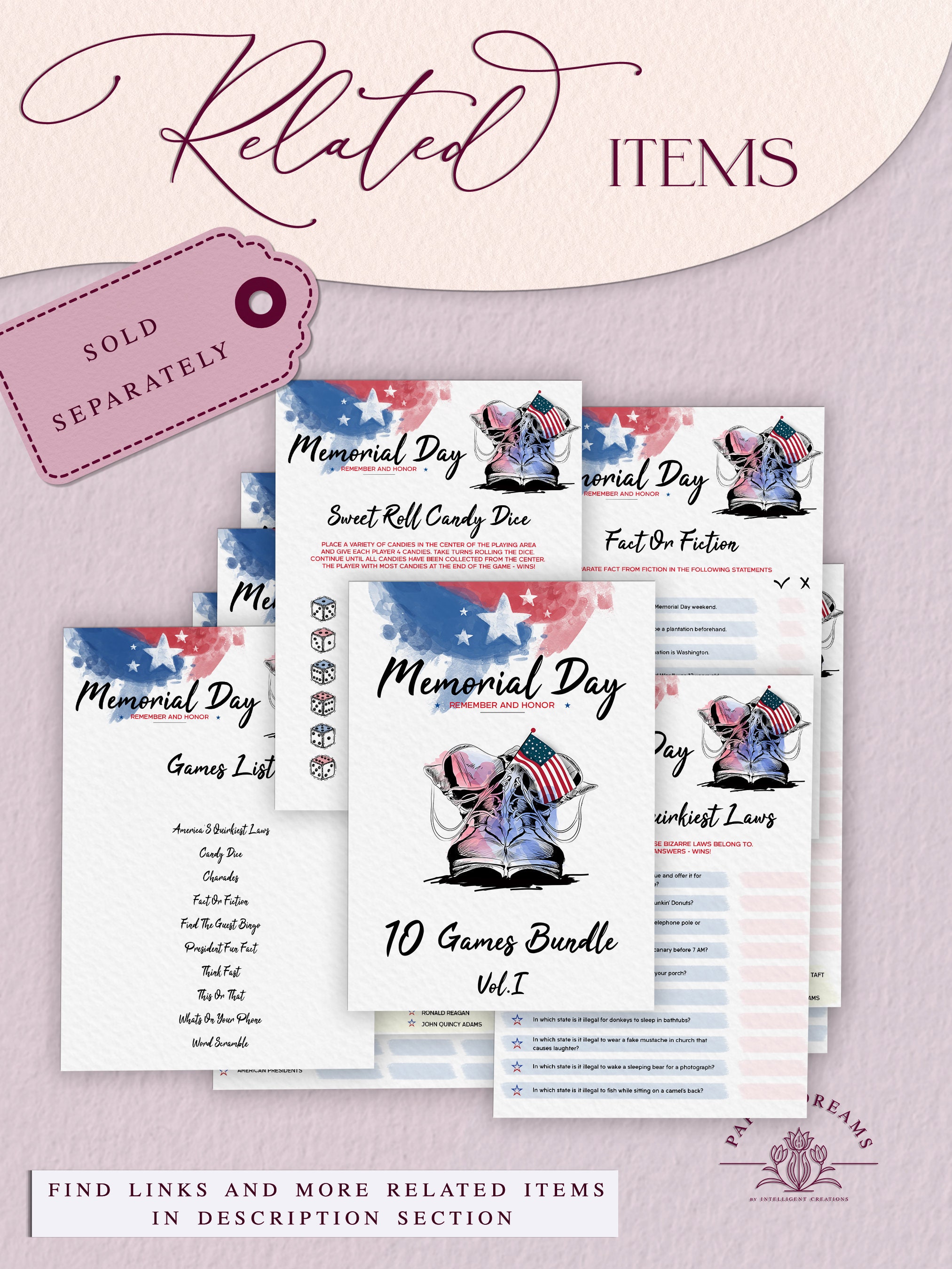 Memorial Day Phone Scavenger Hunt Party Game, Whats on Your Phone Game ...