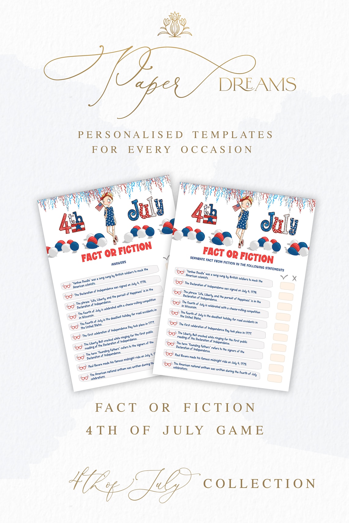 4th of July Trivia Questions, July 4th Trivia Game for Adults and Kids ...