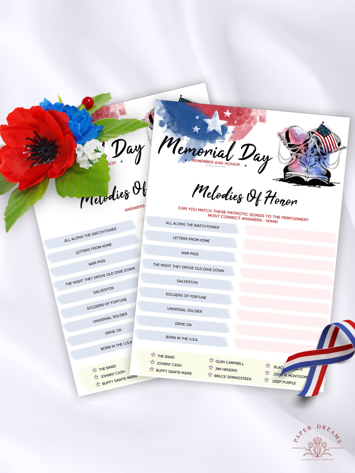 US Memorial Day Trivia Questions,memorial Day Trivia Game for Adults ...