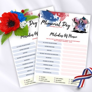 US Memorial Day Trivia Questions,memorial Day Trivia Game for Adults ...