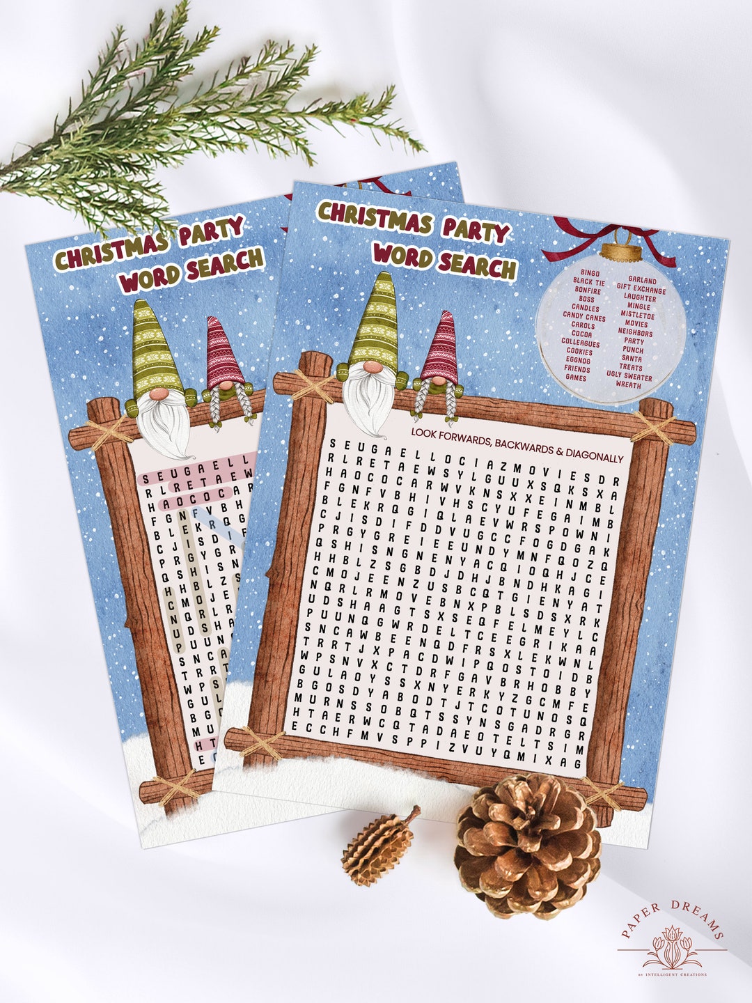 Christmas Word Search Printable, Christmas Word Games, Christmas Party ...