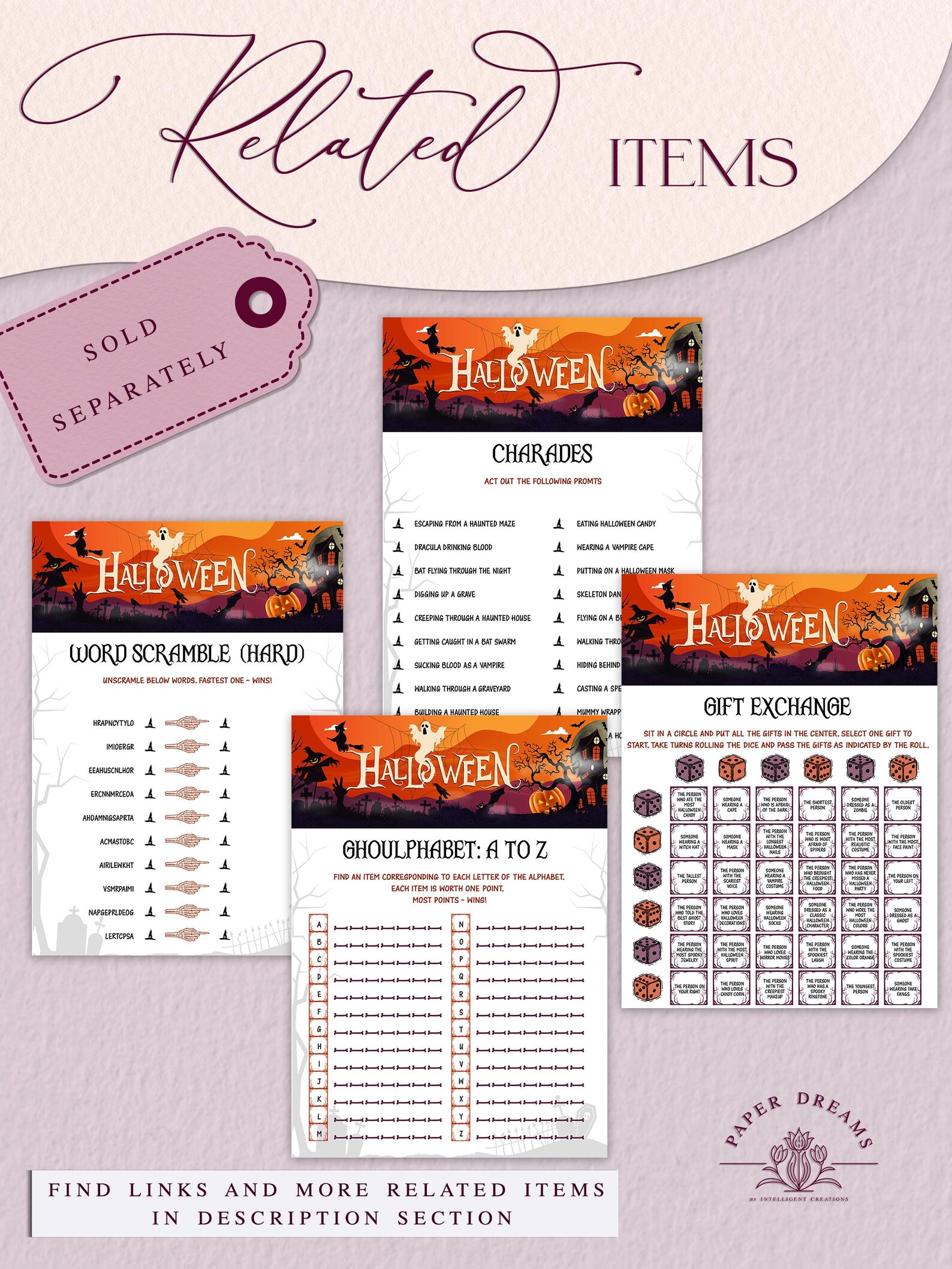 Editable Halloween Would You Rather Game, Spooky Digital Download This ...