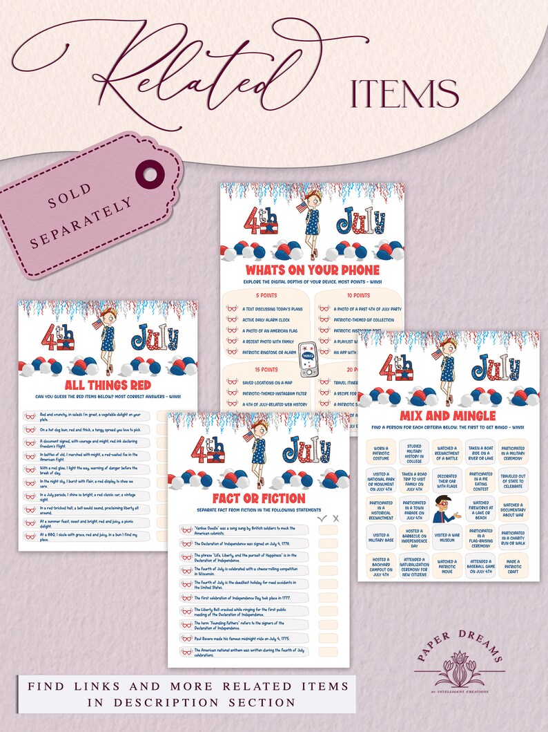 July 4th Dice Candy Party Game, Candy Dice Game for Kids and Adults ...