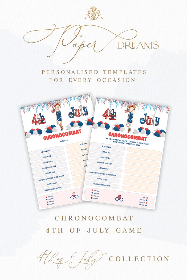 4th of July Trivia Questions, July 4th US Wars Trivia Game for Adults ...