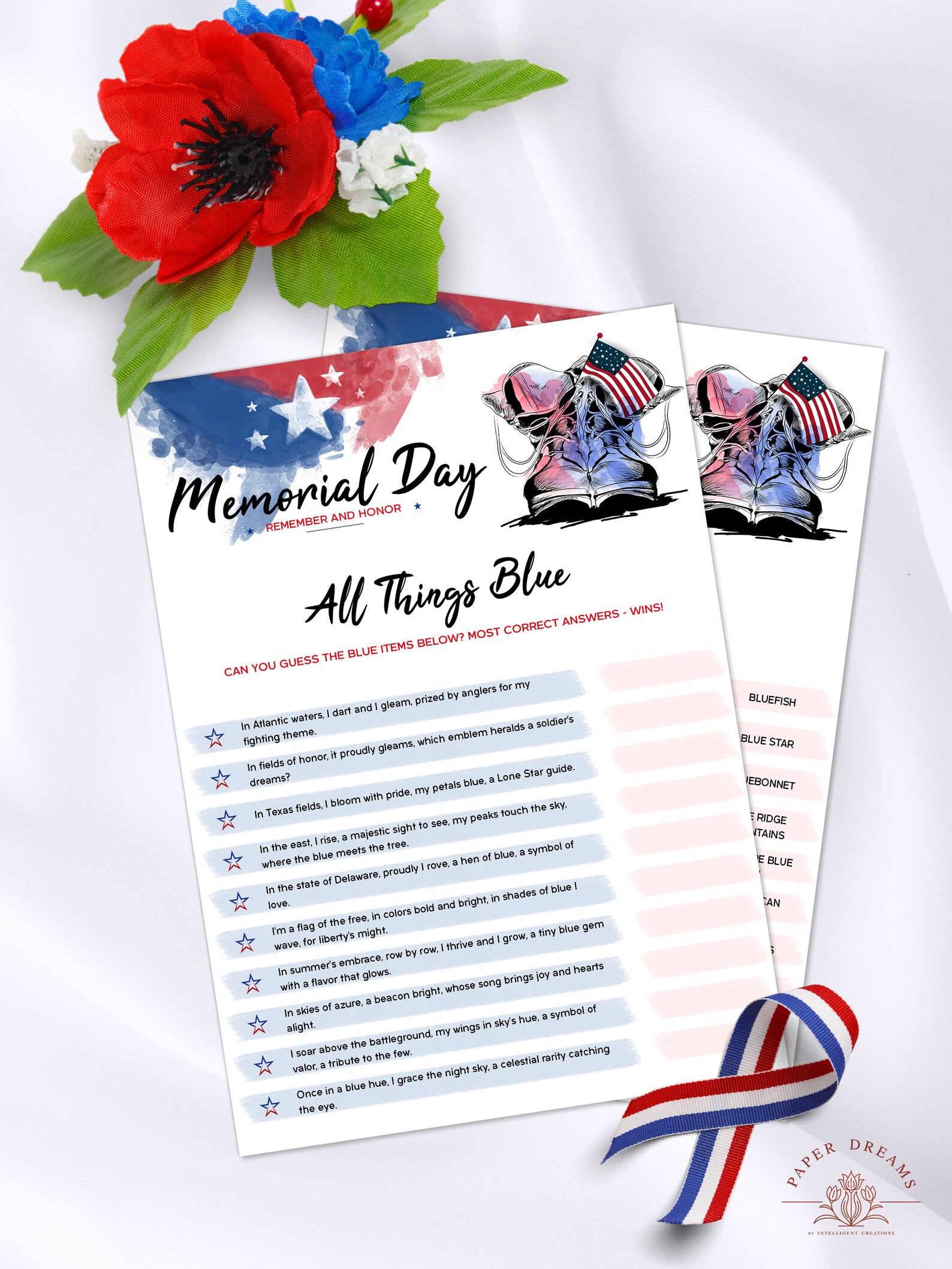 Memorial Day Riddles Game With Answers, Memorial Day Trivia Questions ...