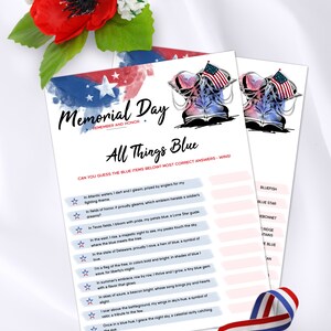 Memorial Day Riddles Game With Answers, Memorial Day Trivia Questions ...