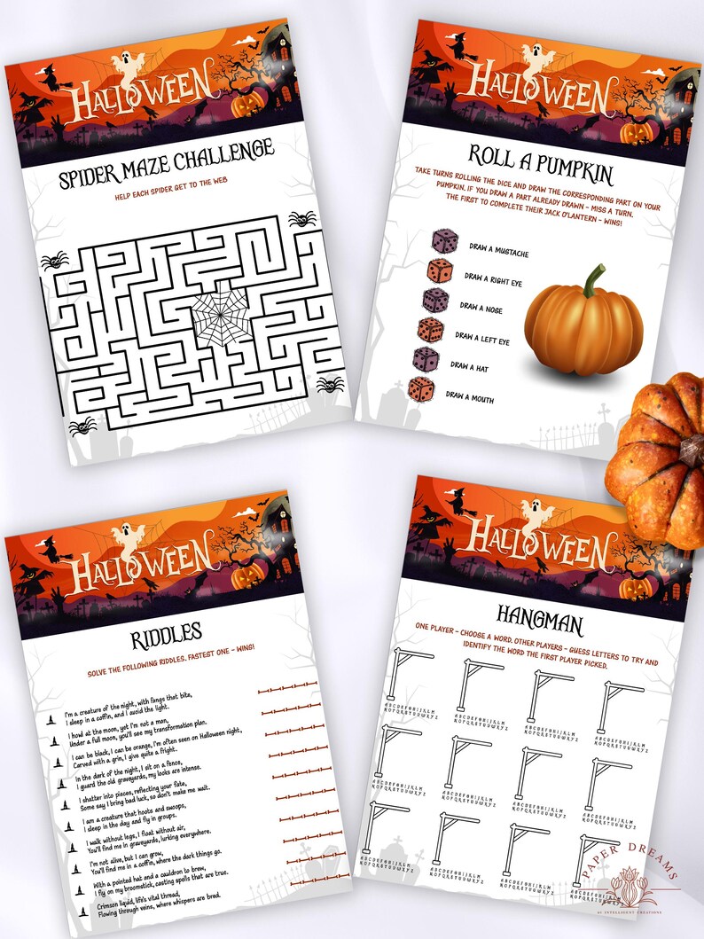 Halloween Kids Party Games, Halloween Games for Kids 1st Grade ...