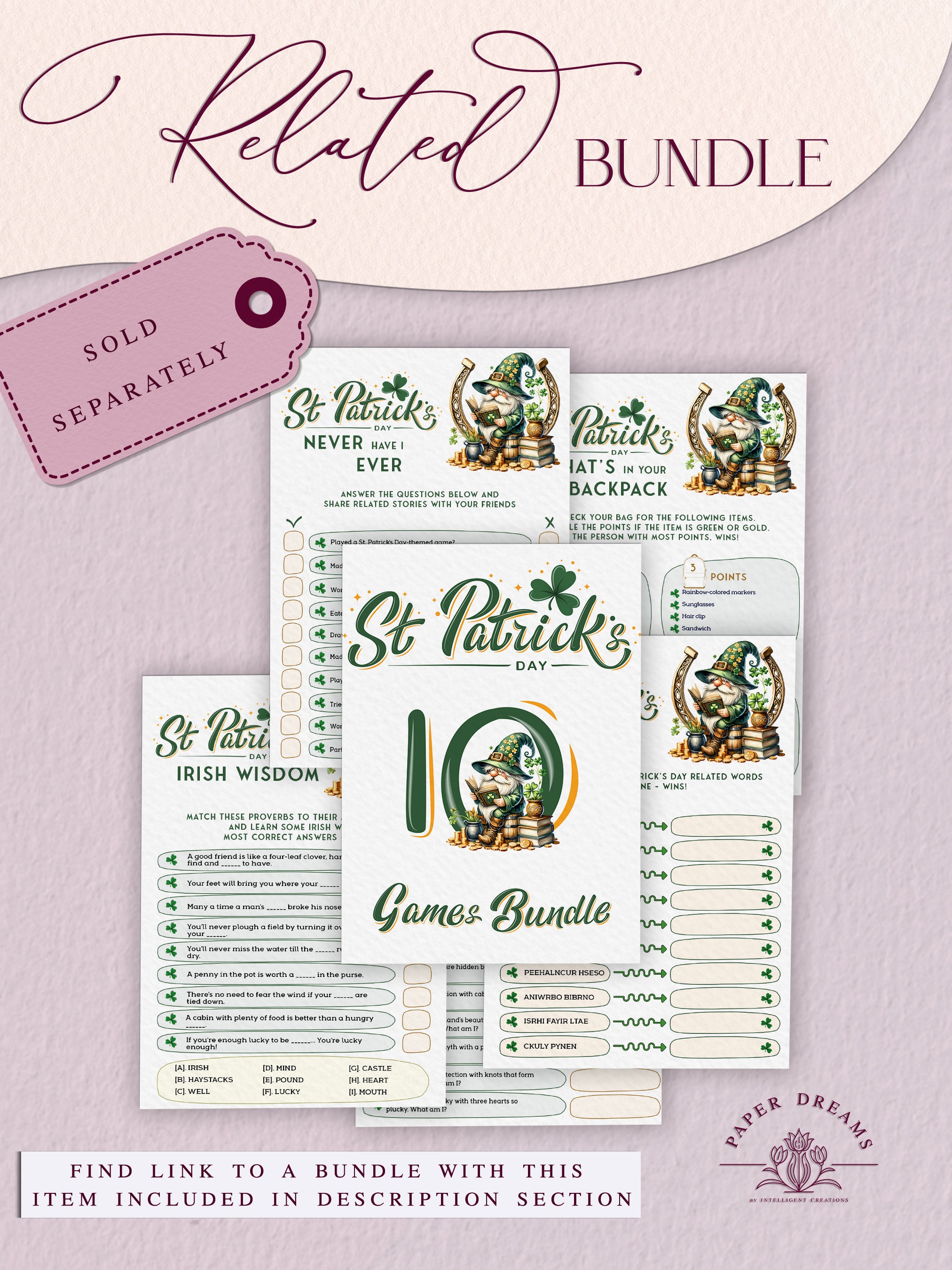 St Patricks Day Riddles Game for Kids With Answers, Riddle Me This St ...