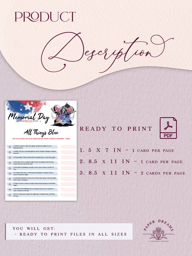 Memorial Day Riddles Game With Answers, Memorial Day Trivia Questions ...