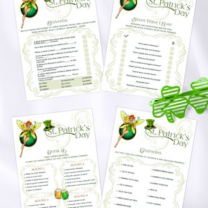 Funny St Patricks Day Games for Adults, Irish Girls Night Games, Ladies ...