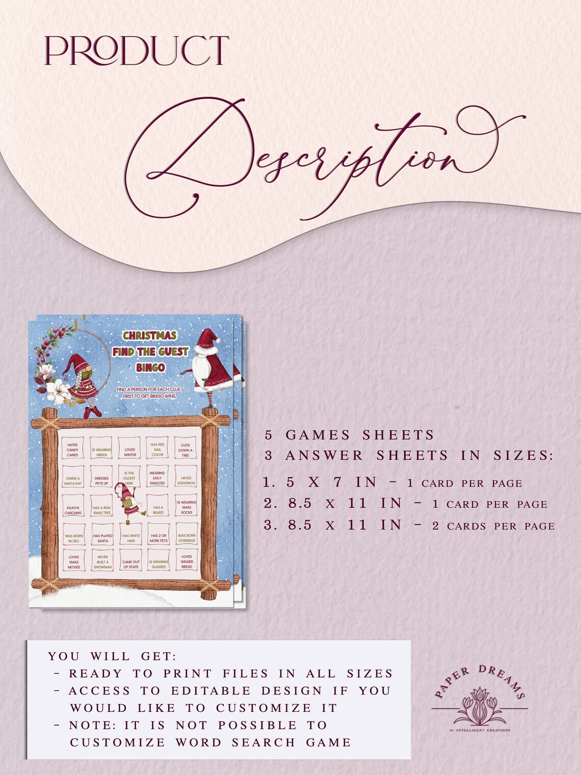 Printable Christmas Party Games - Christmas Trivia, Jingle and Mingle ...