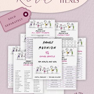 Guess Who Virtual Family Reunion Games Printable, Instant Download Get ...