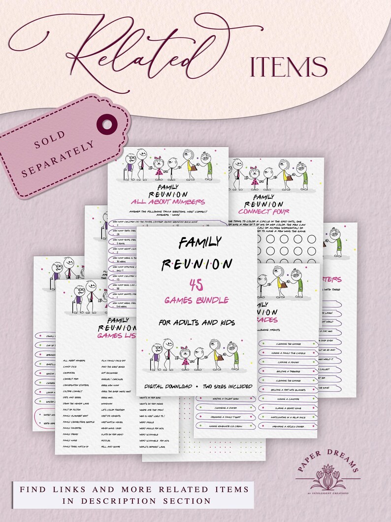 Guess Who Virtual Family Reunion Games Printable, Instant Download Get ...